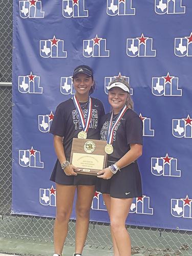 GREYHOUND GOLD: Peaster tennis duo brings state title home | Sports ...