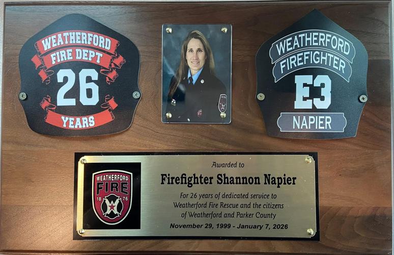 Weatherford’s first paid female firefighter swaps the station for ...