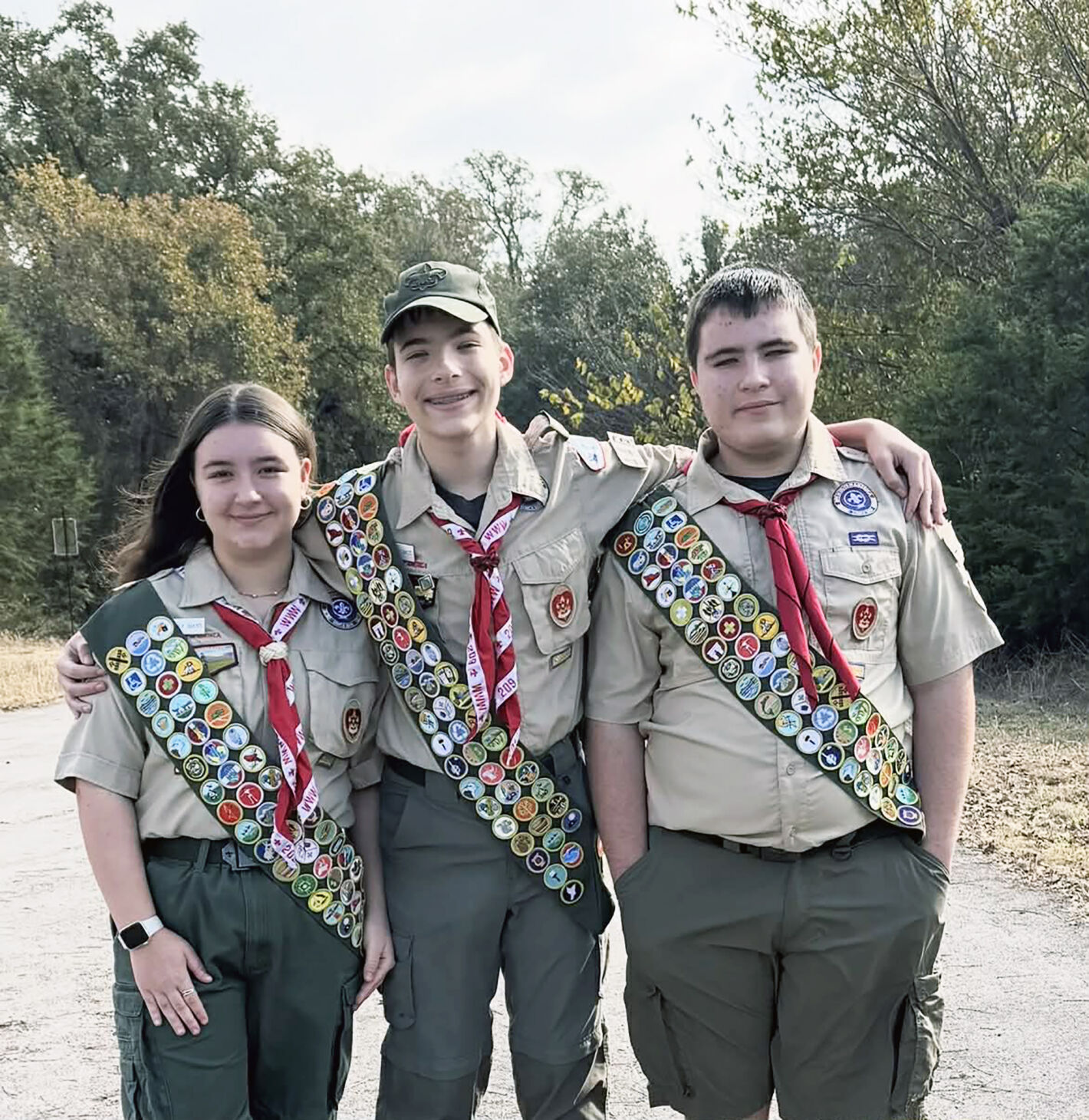 Siblings in scouting: Bass trio earns Eagle Scout status | News ...