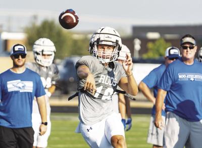 On the sidelines with Weatherford senior quarterback C.J. Thornton ...