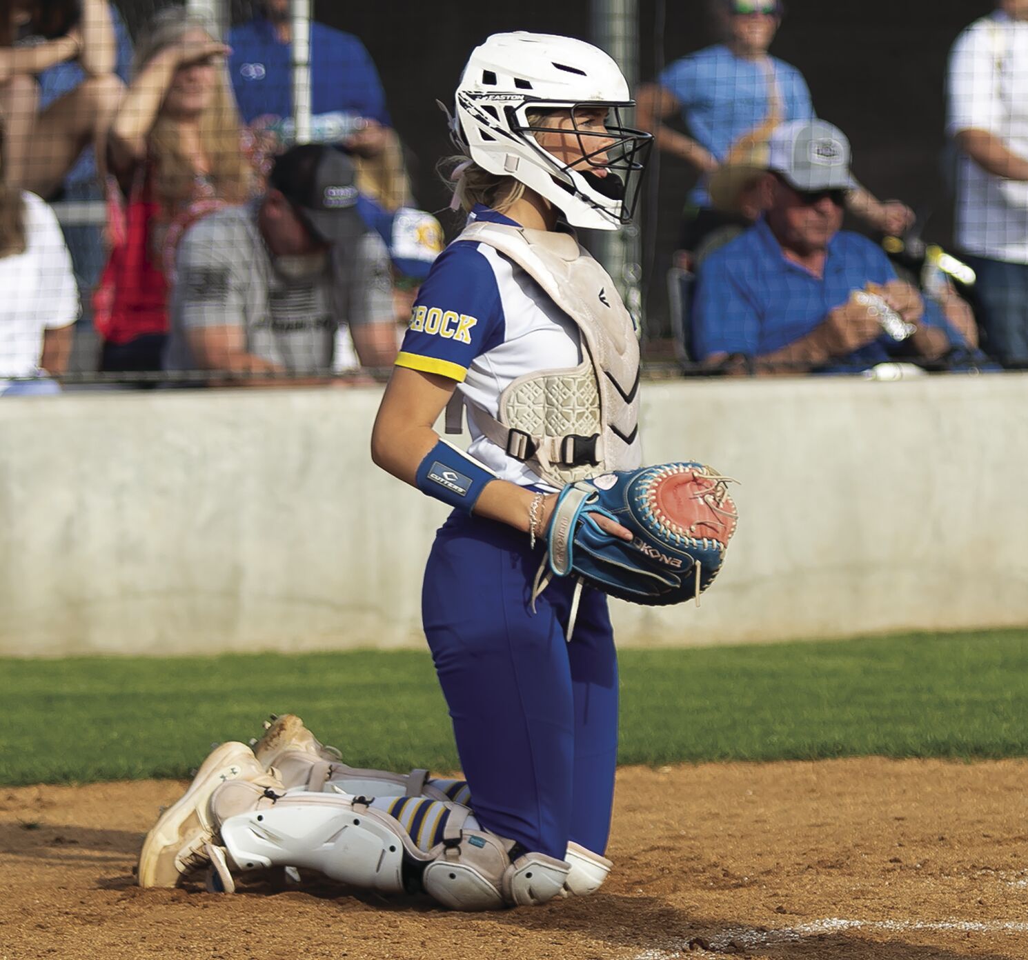 On the sidelines with Brock junior softball player Mia Richards ...