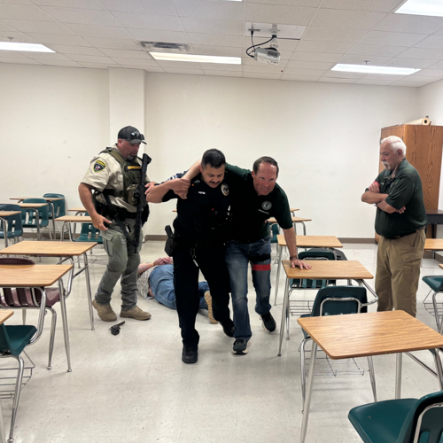 Multiple Palo Pinto law enforcement agencies stage active shooter drill ...