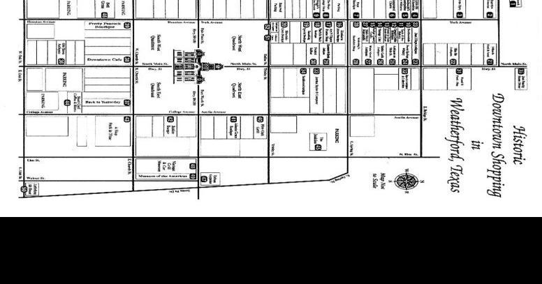 New map of downtown unveiled | Local News | weatherforddemocrat.com