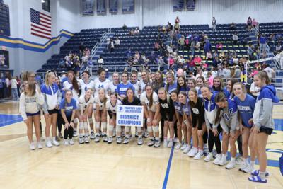 Peaster volleyball collects third straight district title | Sports ...