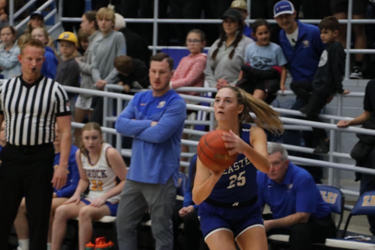 Peaster and Brock girls basketball face off for the district ...