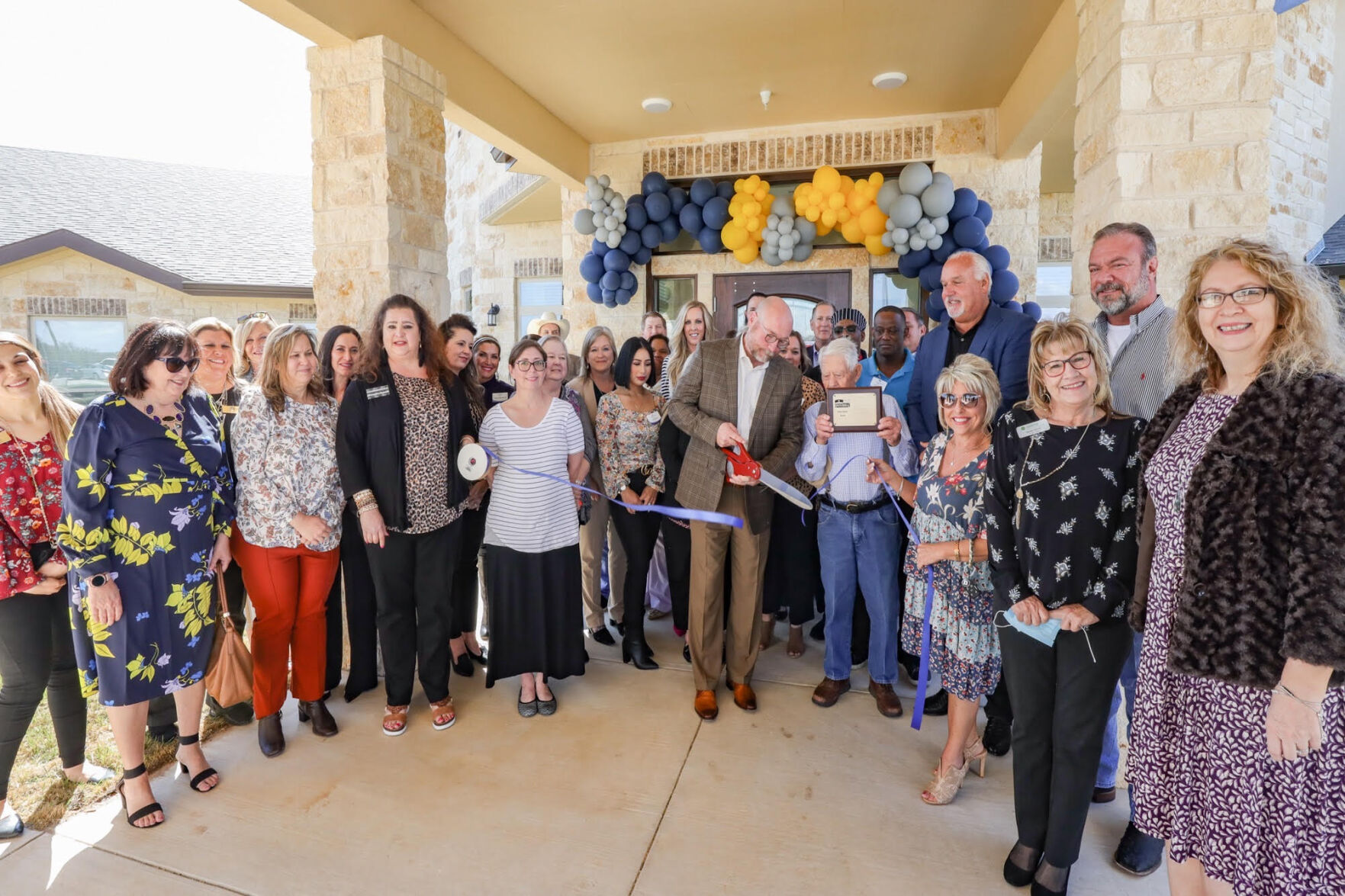 FIRST OF ITS KIND: Springtown Park Rehab and Care Center holds ribbon ...
