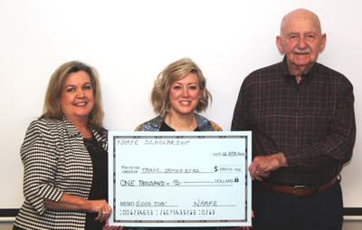 NARFE awards scholarship to WC's Byrd | News | weatherforddemocrat.com