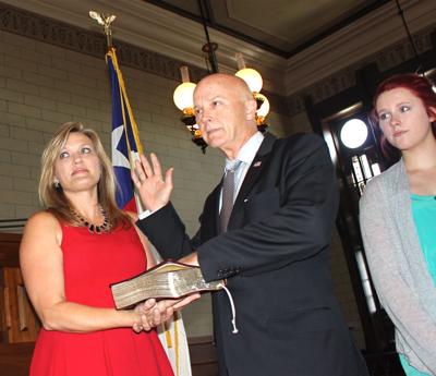 Jenkins sworn in | News | weatherforddemocrat.com