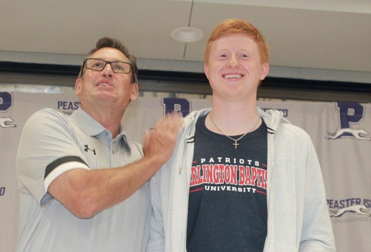 COACH AND KID: Peaster Head Coach Bubba Jennings and star shooter ...