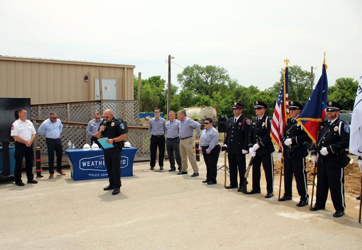 GALLERY: Breaking ground on the new Weatherford Public Safety Building ...