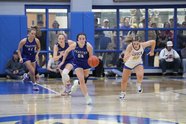 Peaster and Brock girls basketball face off for the district ...
