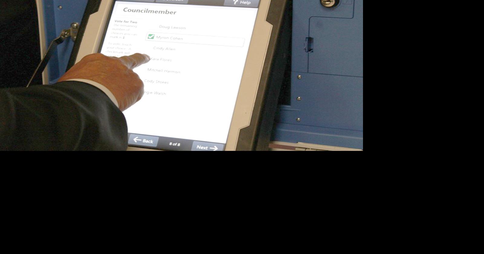 Some Texas counties replace touchscreen voting machines after Trump ...