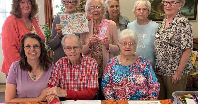 Adult Coloring Group celebrates 96th birthday | Lifestyles ...