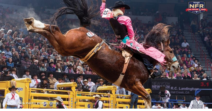 WNFR Round 5: Bareback rider R.C. Landingham's win has special meaning ...