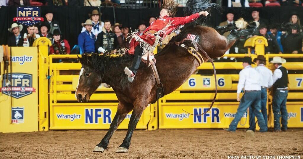 Wrangler National Finals Rodeo: Weatherford rookie bareback rider ...