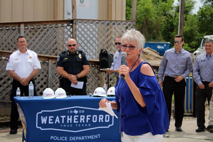 GALLERY: Breaking ground on the new Weatherford Public Safety Building ...