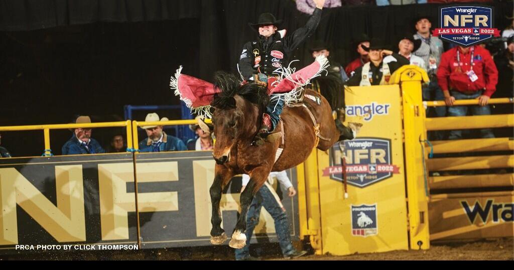 WNFR Round 8: Bareback rider Leighton Berry wins his second round at ...