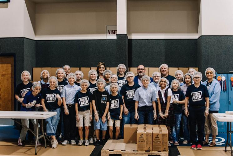 PHOTOS: VBA students Feed the Need | | weatherforddemocrat.com