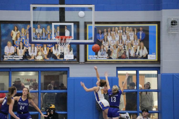 Peaster and Brock girls basketball face off for the district ...