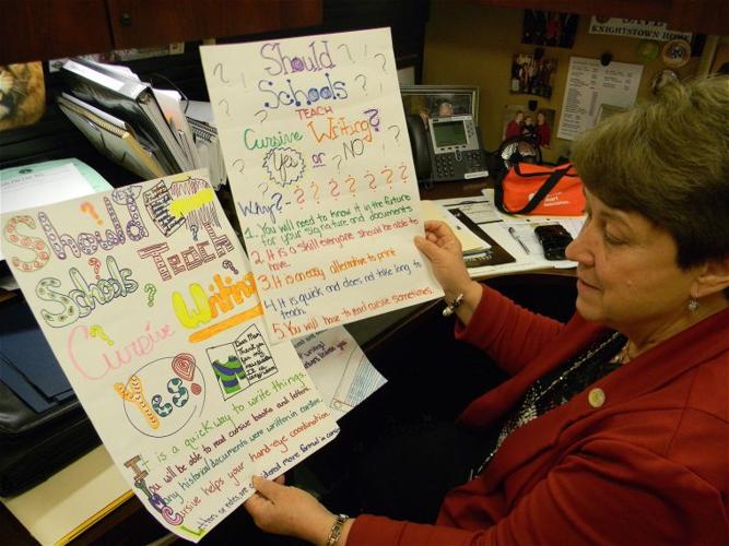 Cursive writing at risk in U.S. schools | Archives ...