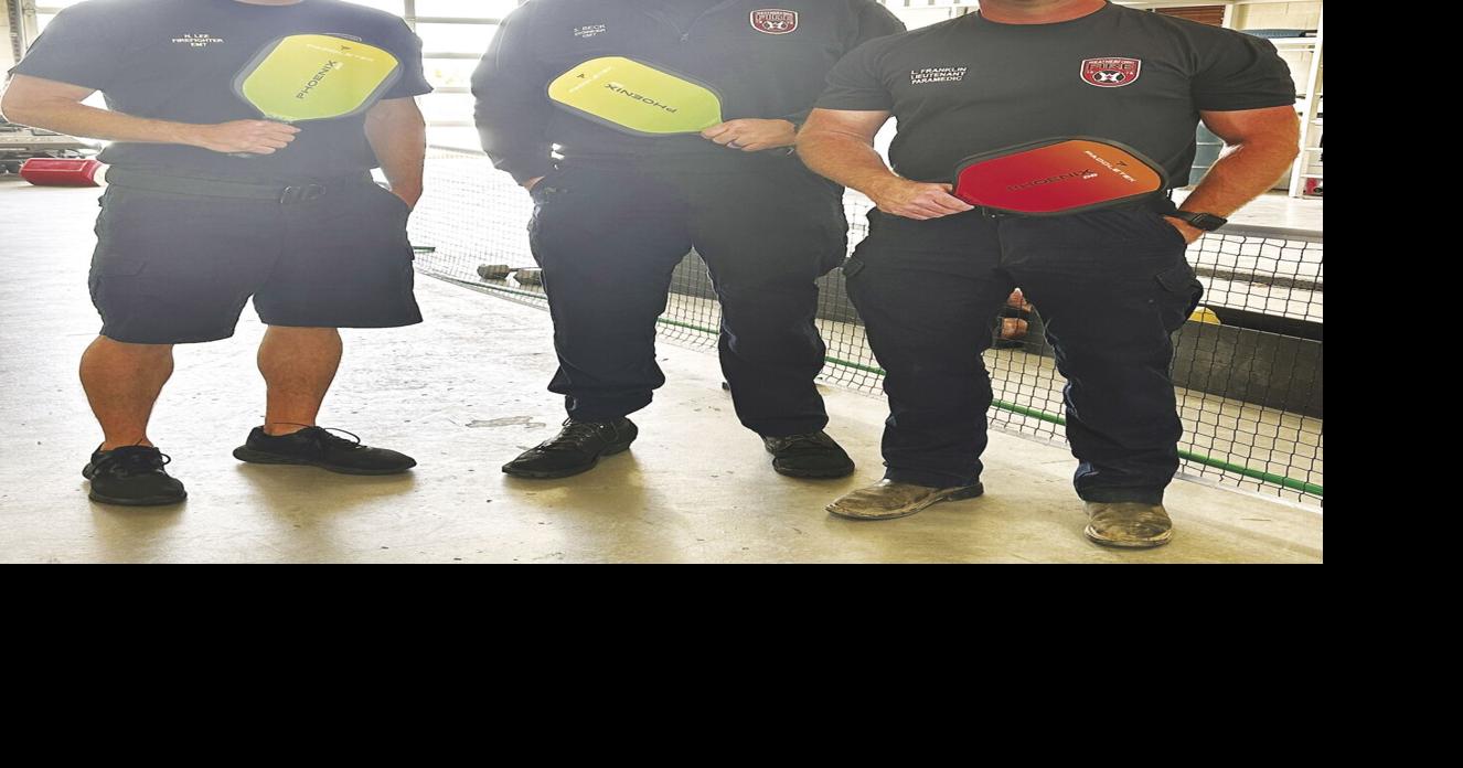 Local firefighters find peace in pickleball | Sports ...