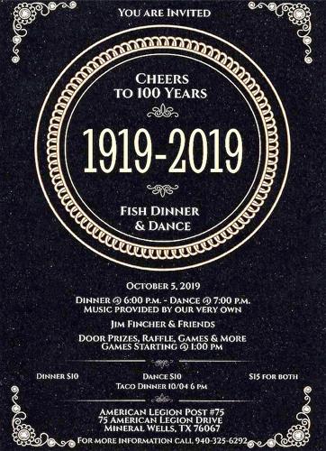 American Legion Post 75 events to celebrate 100 years of service ...