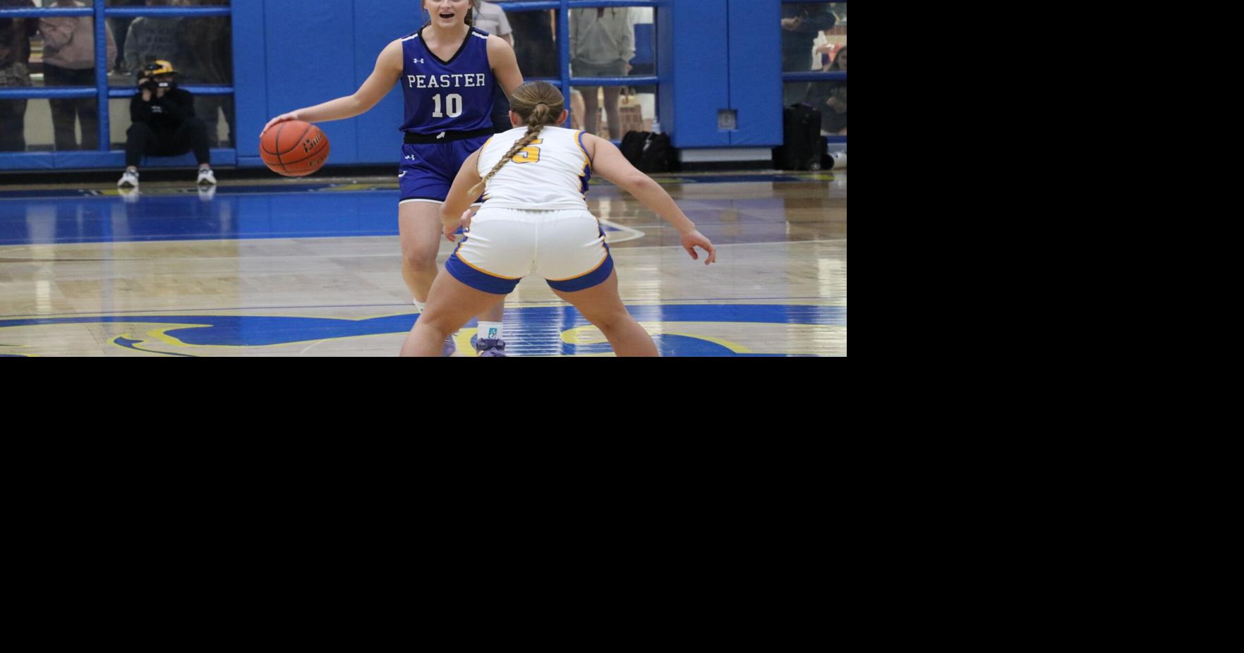 Peaster and Brock girls basketball face off for the district ...