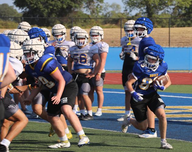 PHOTOS: Brock football ready to soar | Gallery | weatherforddemocrat.com
