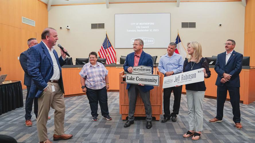 A visionary leader: Council recognizes longtime member Robinson | News ...