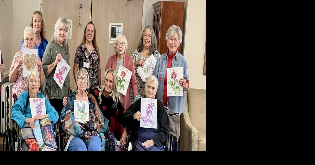 Adult coloring group provides Valentine wishes | News ...
