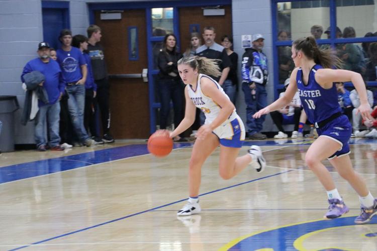 Peaster and Brock girls basketball face off for the district ...