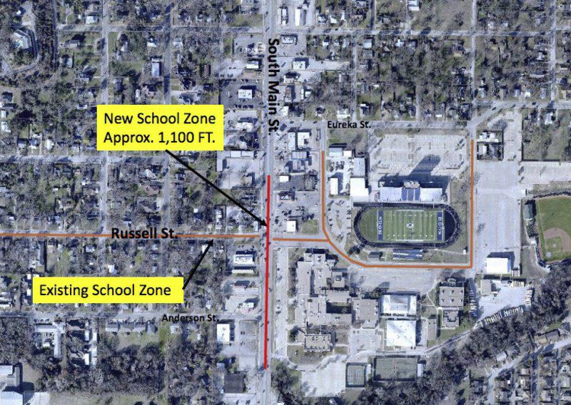 School zone proposed for South Main | Local News | weatherforddemocrat.com