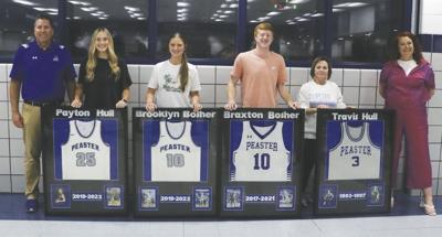 Peaster High School retires four basketball jerseys | Sports ...