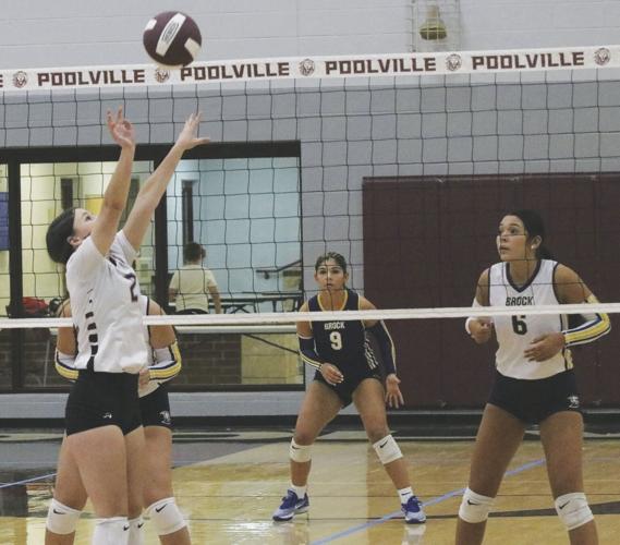 PHOTOS: Brock at Poolville volleyball | Gallery | weatherforddemocrat.com