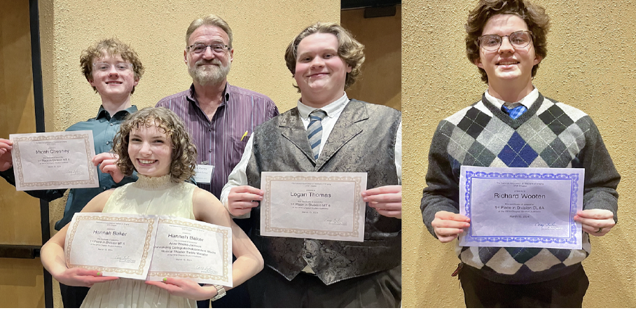 Four WC voice students bring home top awards in singing competition ...