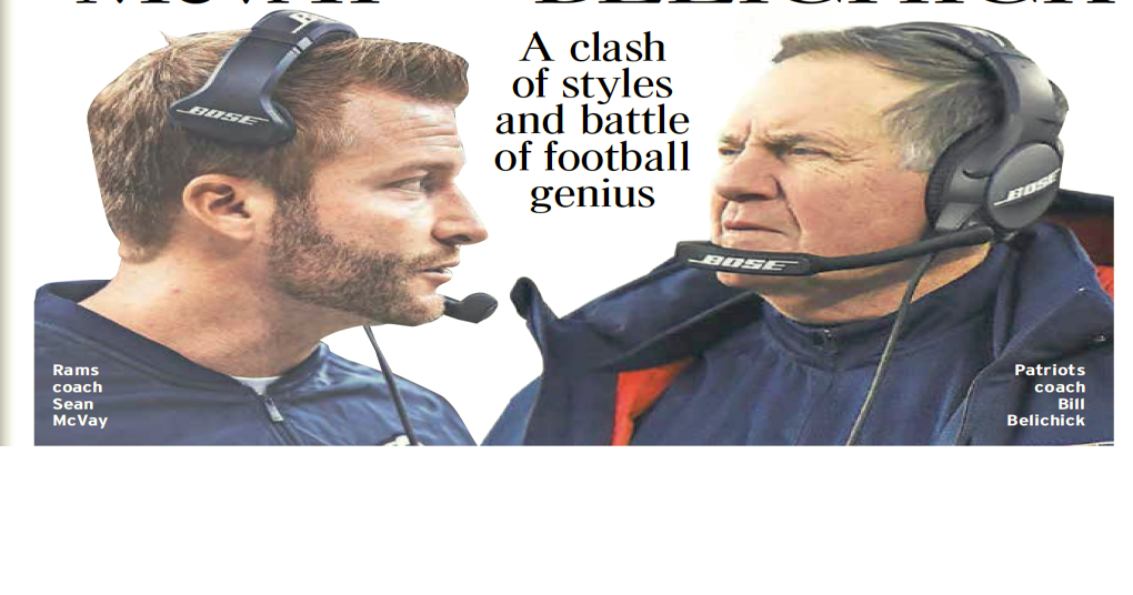 McVay vs. Belichick: A clash of styles and battle of football genius ...