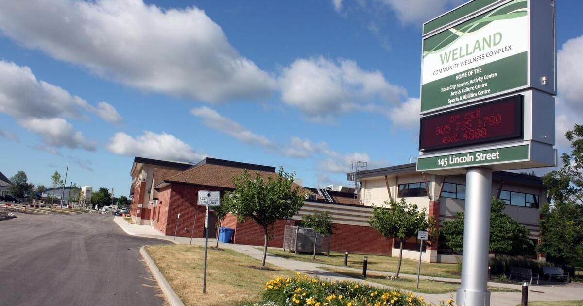Welland Community Wellness Complex will expand usage Monday
