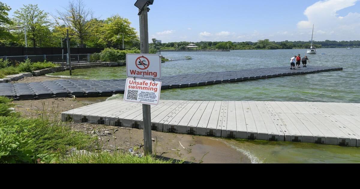 Stay out of the water at Hamilton’s Pier 4 Park Beach (July 19)