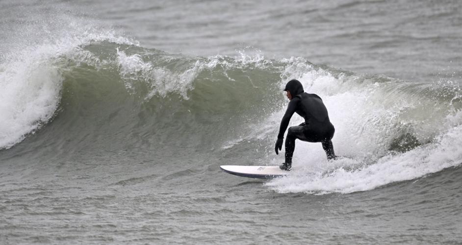 Photos: Surfers catch Lake Erie waves