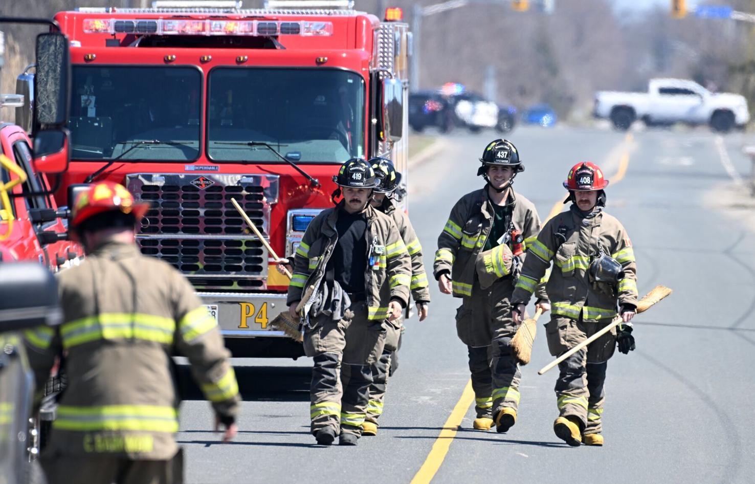 Crews battle grass fires across 120 hectares in Welland