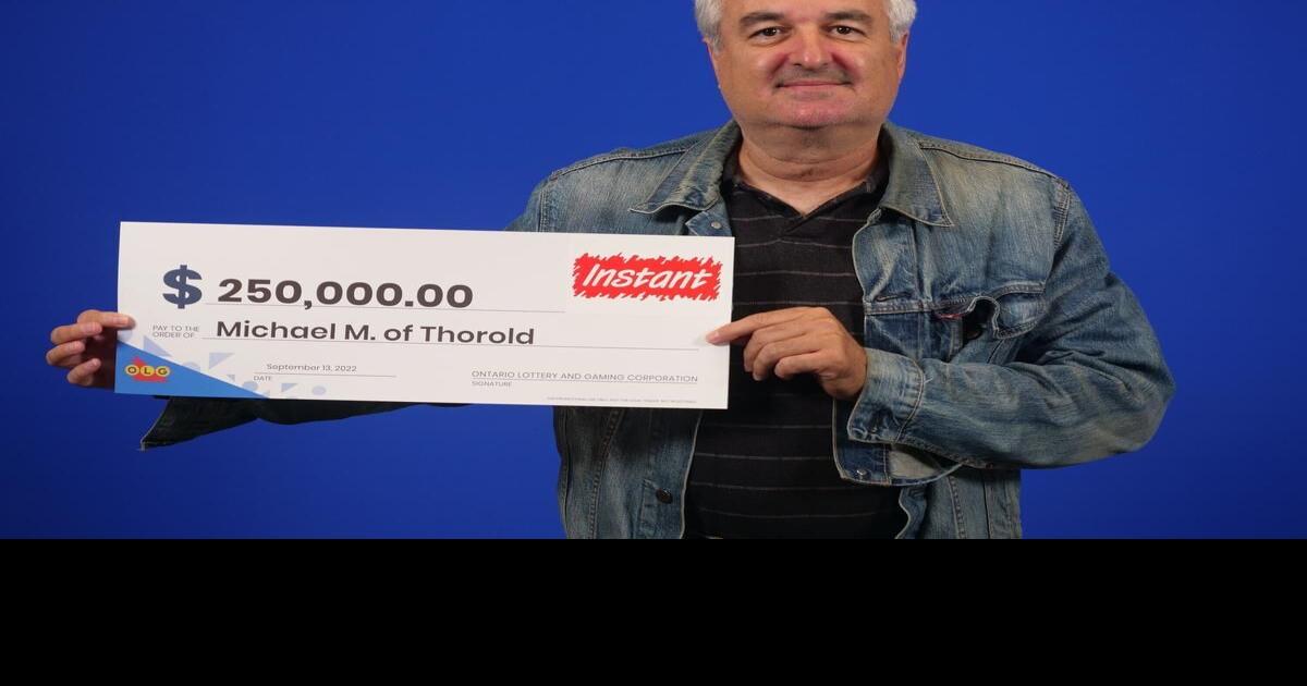 ‘Regular’ Thorold lottery player captures first win