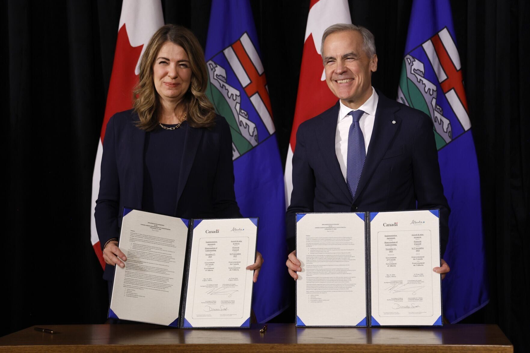 Mark Carney Alberta pipeline deal undercut by stipulations