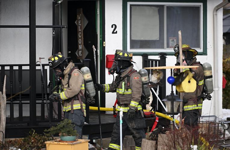 Port Colborne firefighters rescue man from house fire