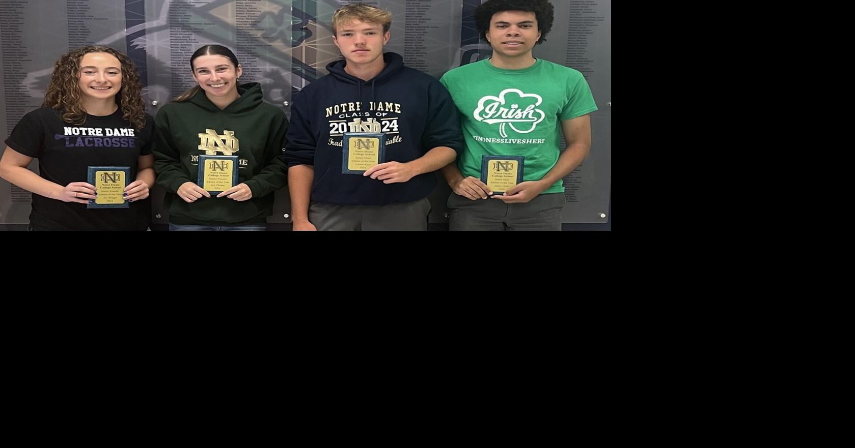 Welland Notre Dame honours athletes of the year