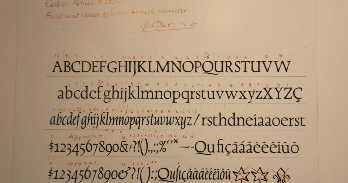 The man who gave Canada its own typeface finally gets his due