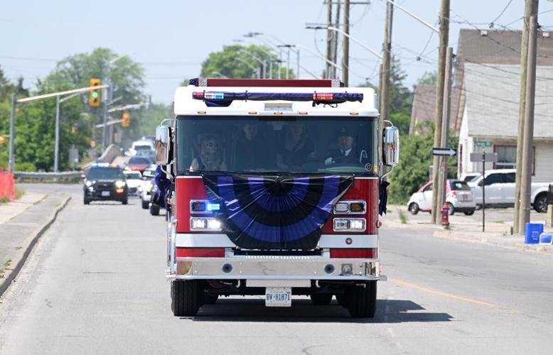 A final salute to fallen Welland firefighter