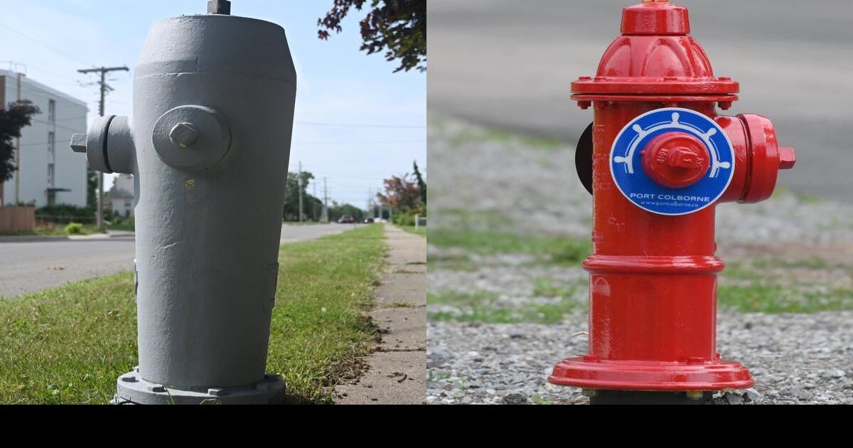 Port Colborne refurbishing and repainting 643 fire hydrants