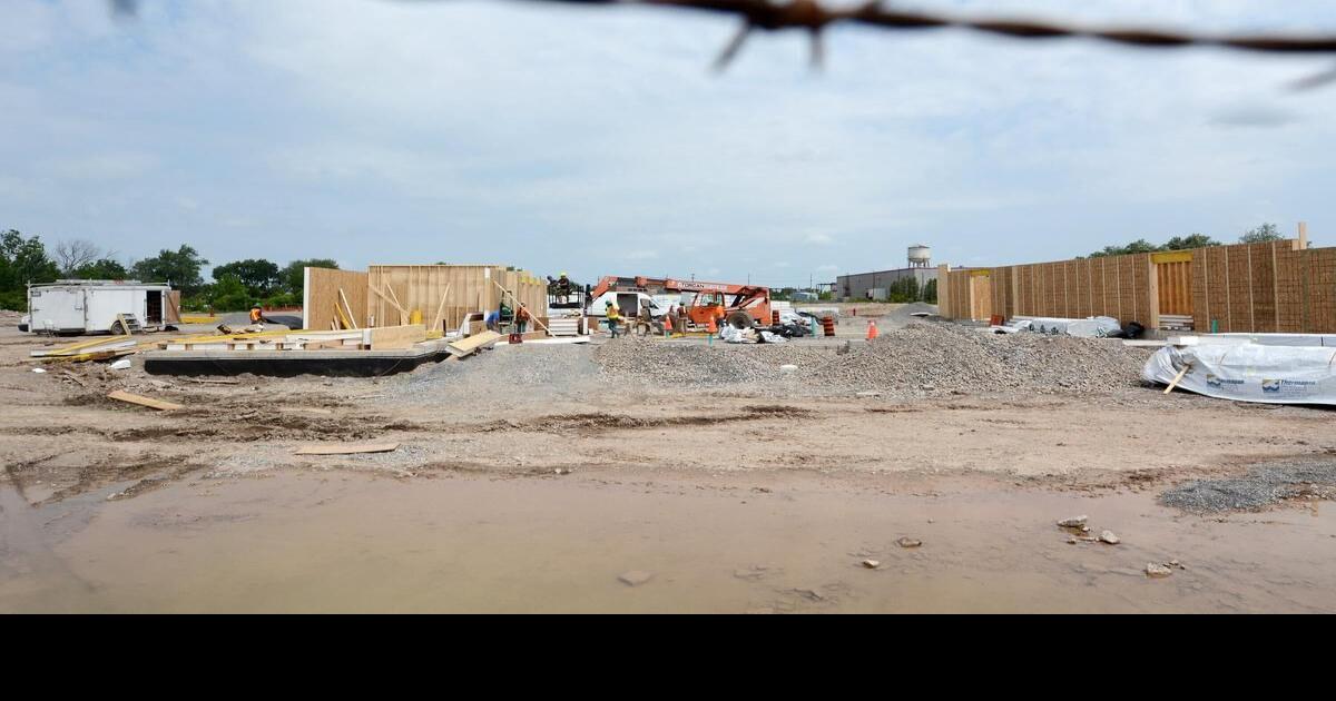 Photos: Walls going up at Welland fire headquarters