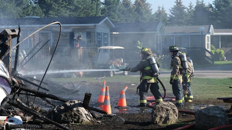 Fire destroys trailer at Sherkston Shores; other buildings damaged