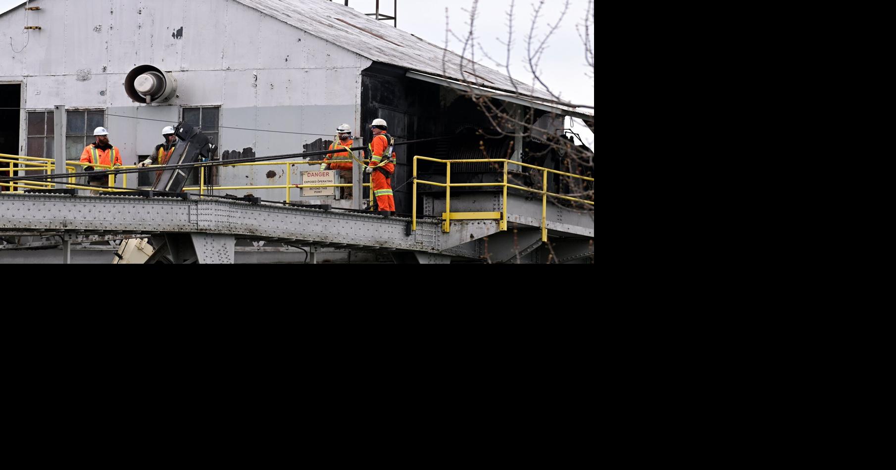 Port Colborne bridge still closed as canal shipping ongoing